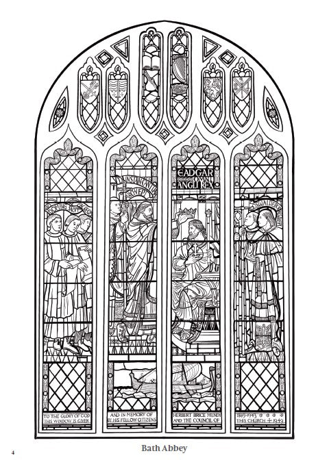 WONDERFUL WINDOWS - Creative Colouring Book – Memory Lane Media Limited